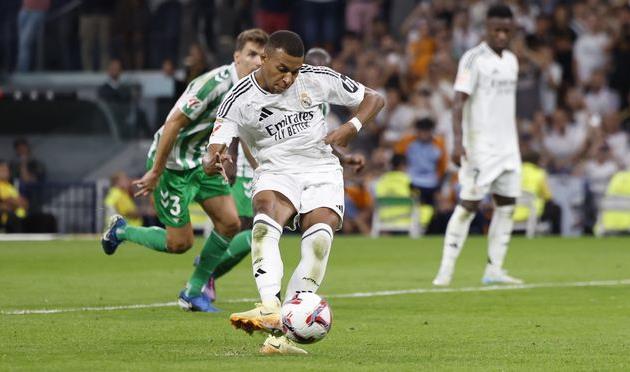 Реал одержал победу над Бетисом благодаря дублю Мбаппе | Bet.ua